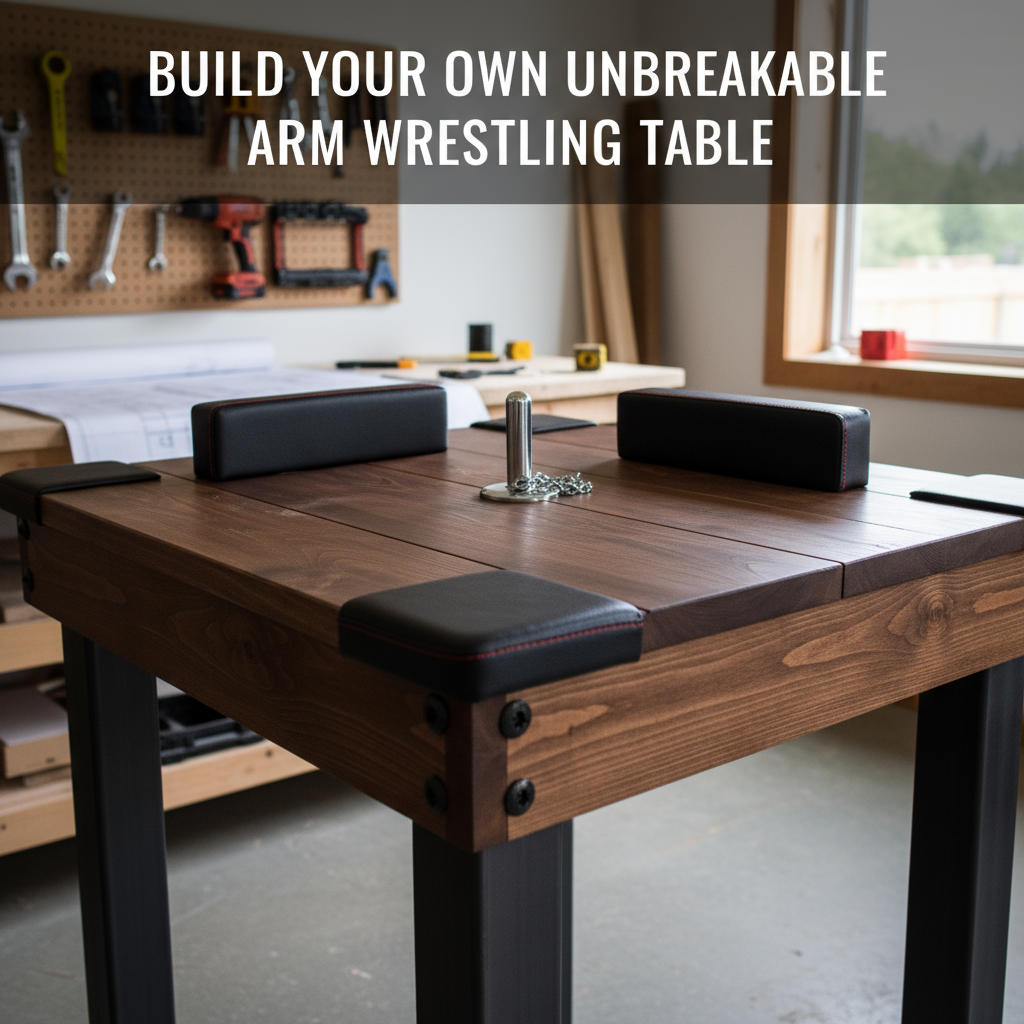 Build a Durable Arm Wrestling Table at Home - Easy DIY Guide - Arm ...